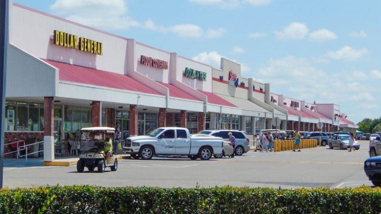 O que são strip malls?
